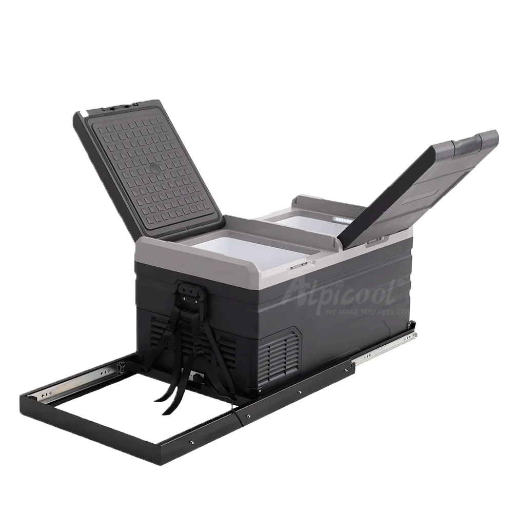 Alpicool TW75 75L Portable Freezer - Dual-Zone & Solar Powered