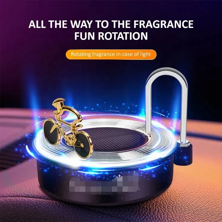 Luxury Solar Power Washable Portable Car Aroma Perfume Diffuser air ...