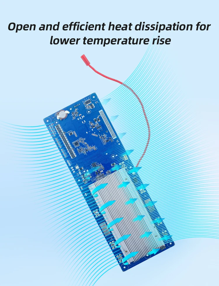 Xj Bms Smart 16s 48v 100a Battery Management System Rs232 Rs485 Can Lcd ...