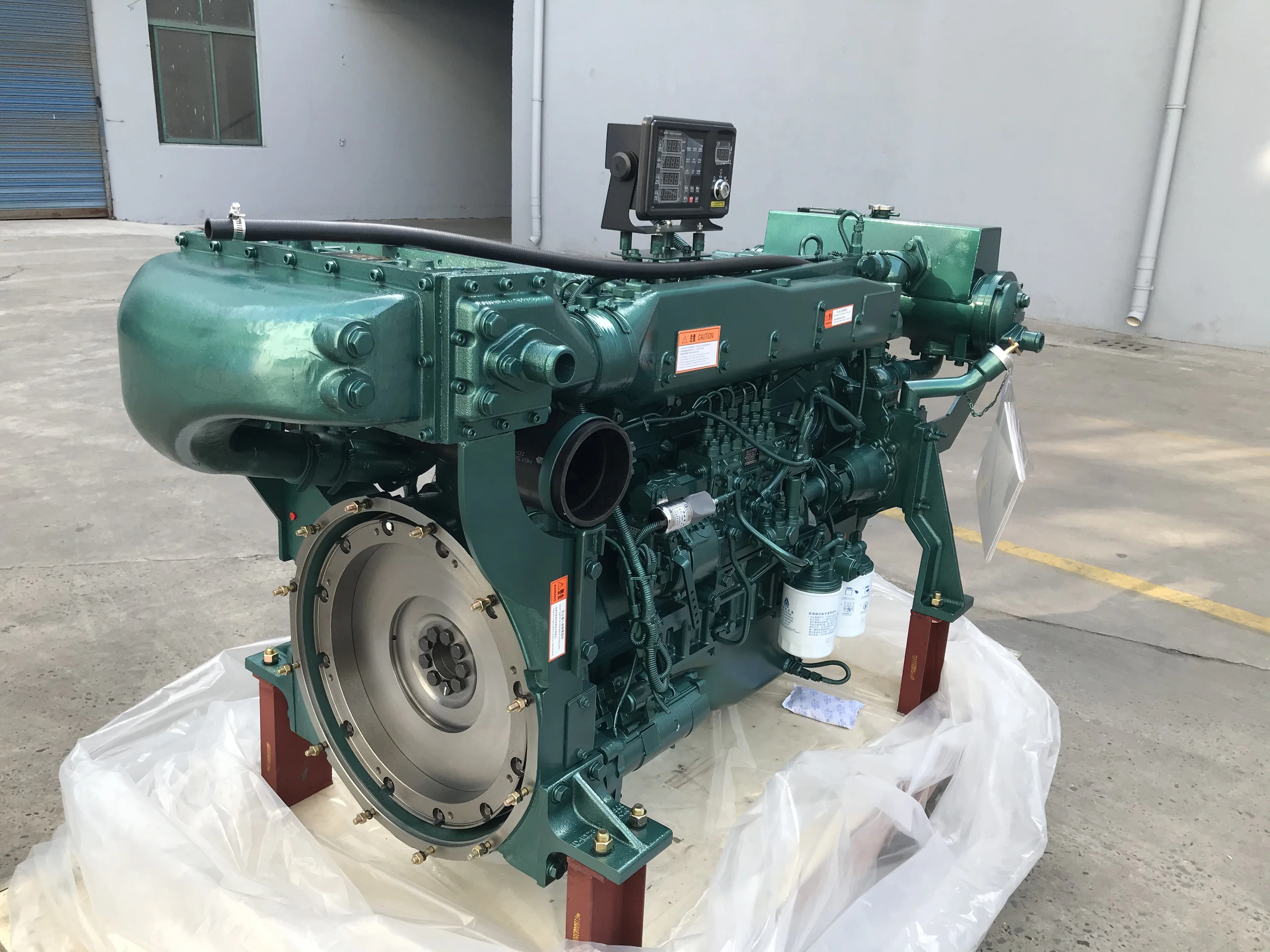 6 Cylinder 4 Stroke Sinotruk Water Cooled Motor Marine Diesel Engine ...