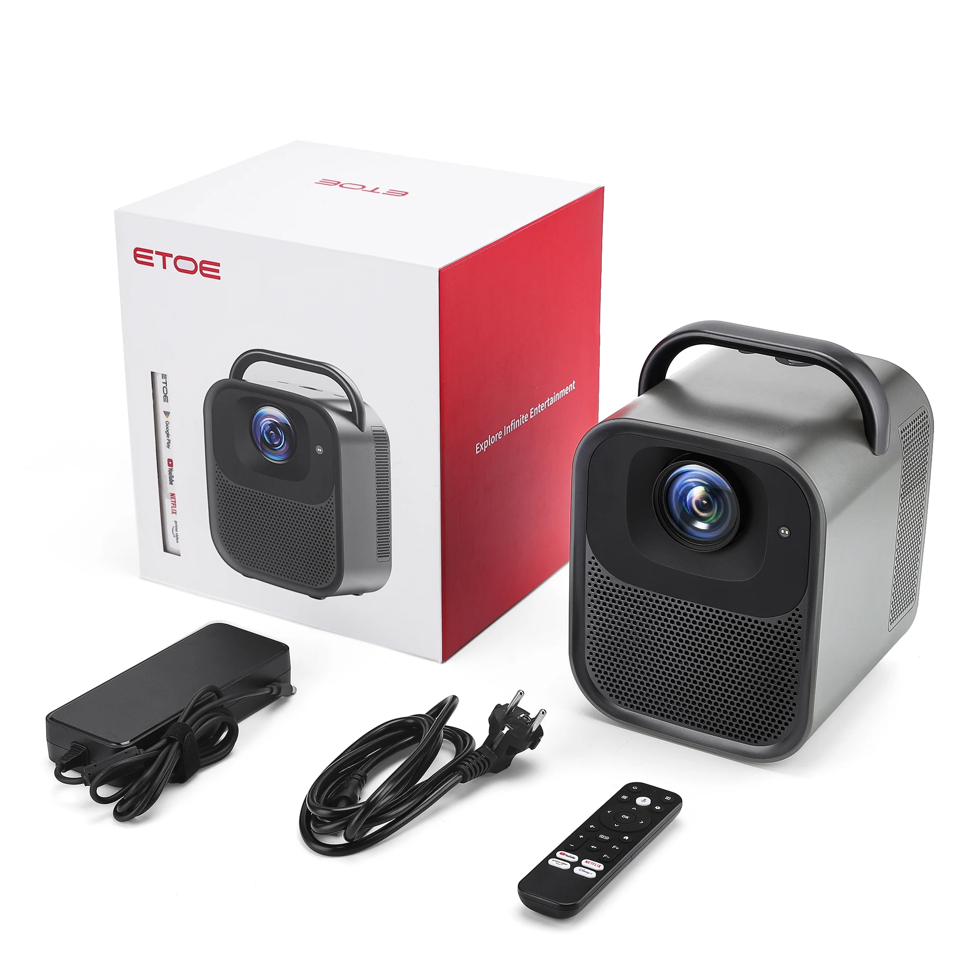 Auto Focus Keystone Sealed 4k Projector Tv 800ansi Native 1080p ...