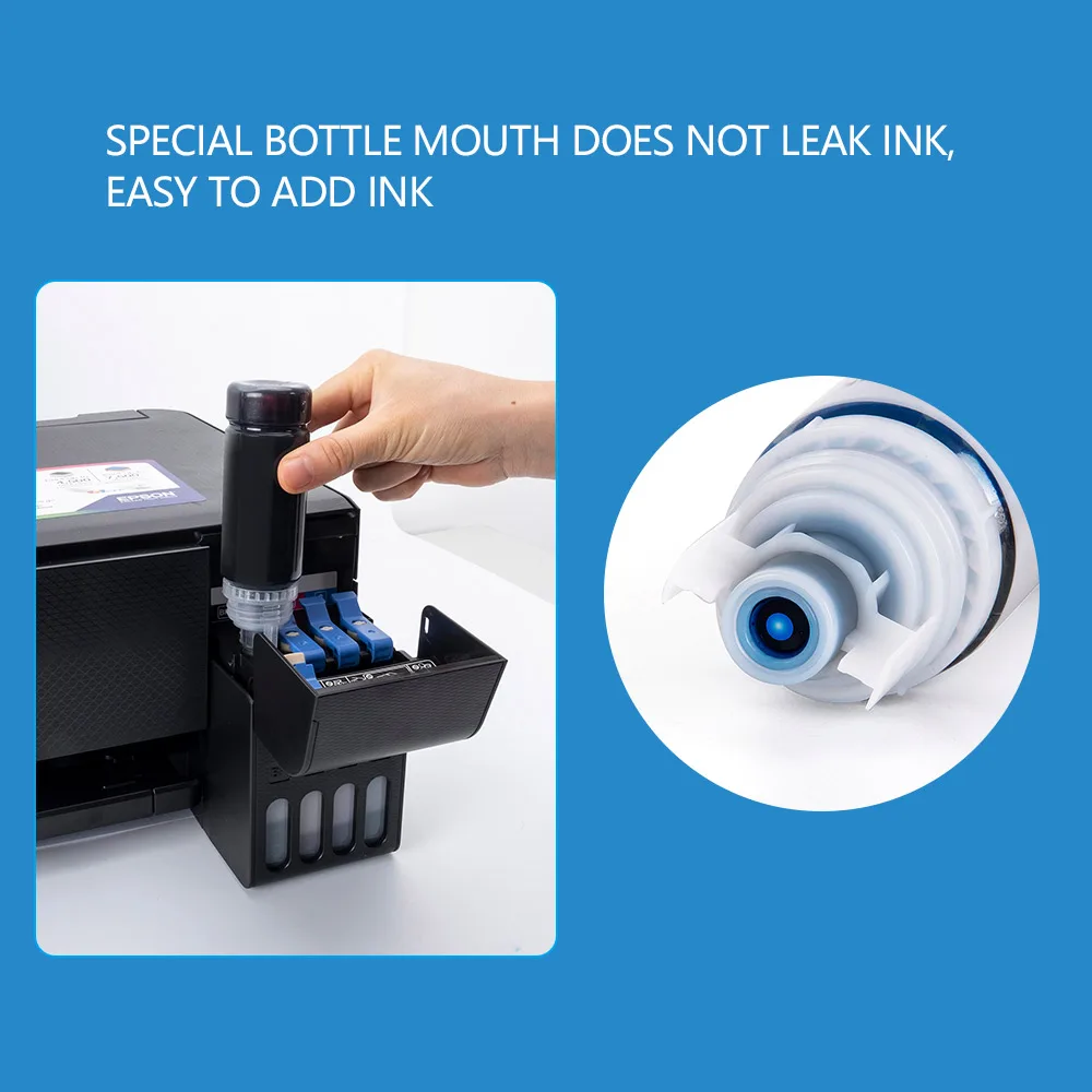 Ink-tank 544 T544 Premium Color Compatible Bottle Water Based Refill ...