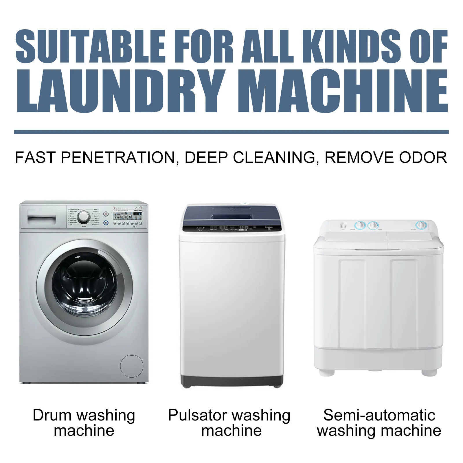 Washing Machine Cleaning Sheet Automatic Roller Drum Washing Machine ...