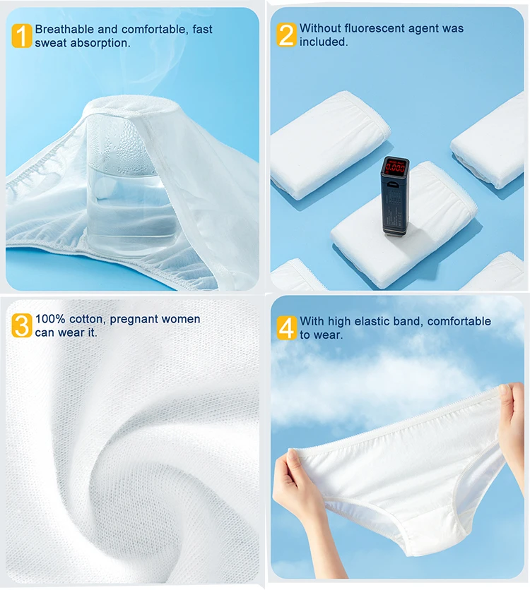 Disposable Bras and Panties Set Non Woven Surgical Hospital Disposable ...