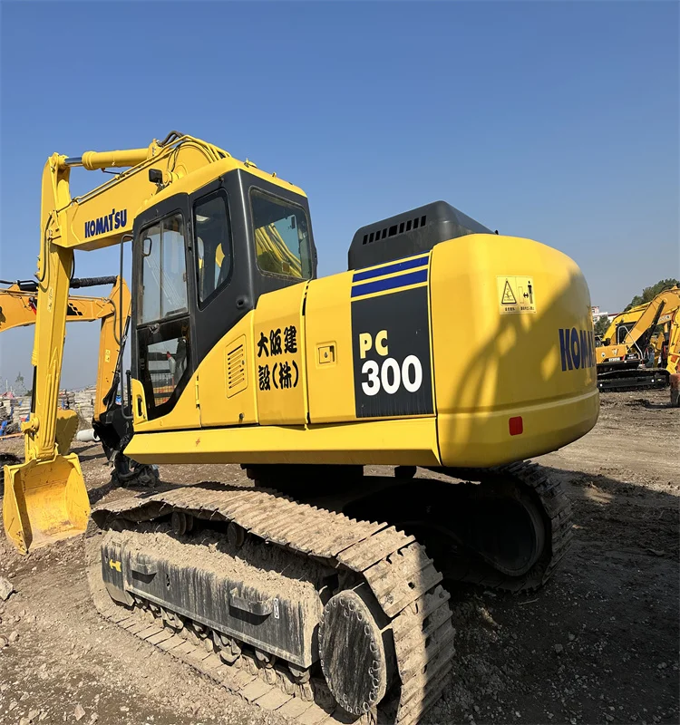 High Quality 30 Tons Excavator Used Komatsu Pc300-7 Crawler Digger Good ...
