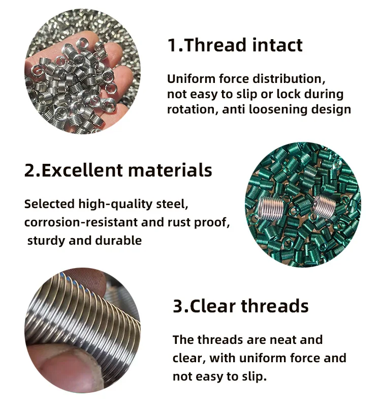 Screw Wire Thread Insert Precast Concrete Thread Insert Fasteners ...