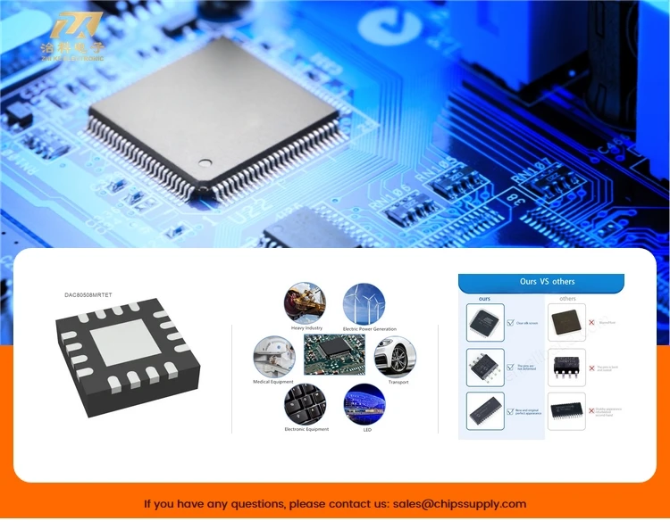 Zhikei Dac80508 Mrtet 16-wqfn (3x3) Ic Dac 16bit V-out 16wqfn ...