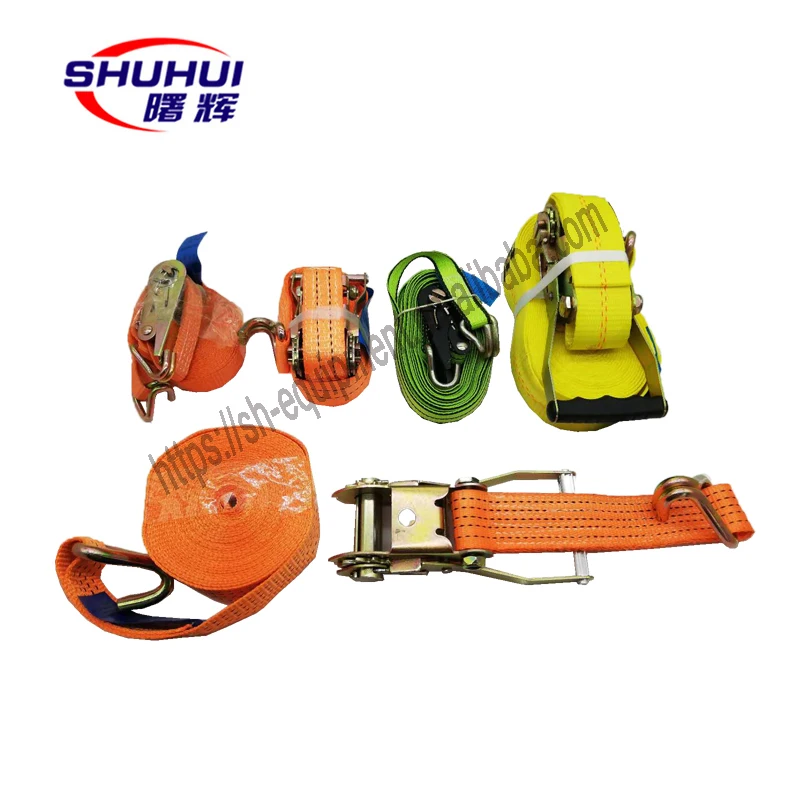 50mm Heavy Duty Polyester Track Ratchet Tie down Strap