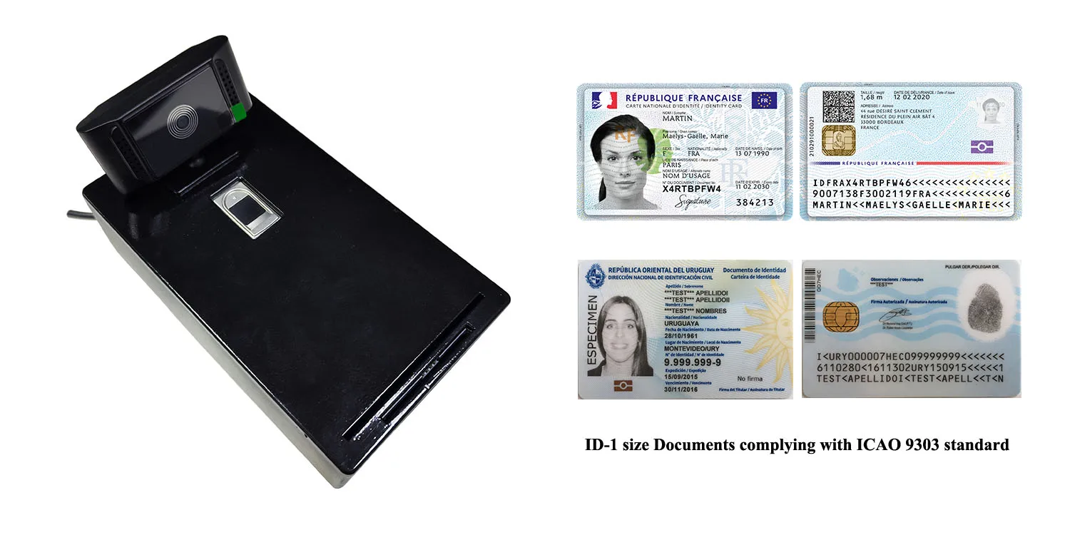 M ID-BOX E-ID Card Reader - ICAO 9303 ID-1 Document Check