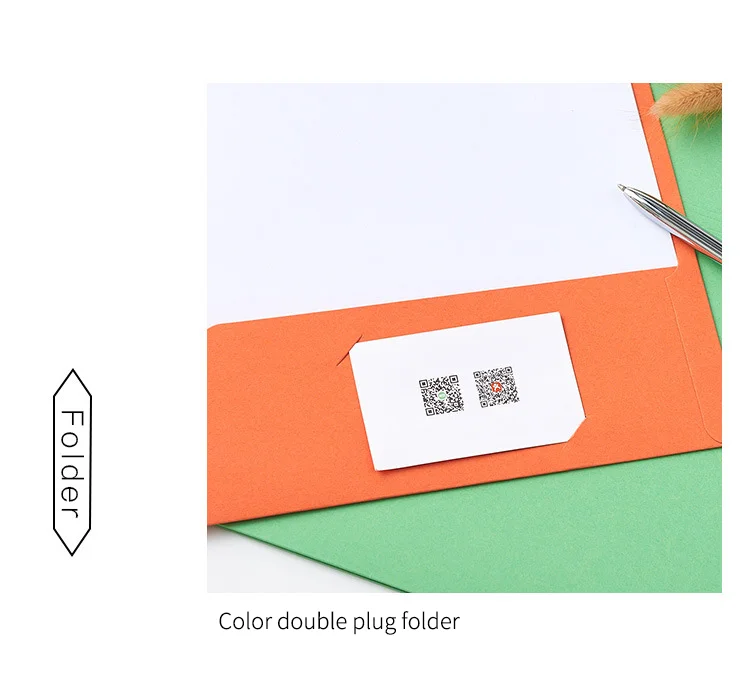 A4 Document Pocket File Folder - 300gsm/350gsm Cardboard