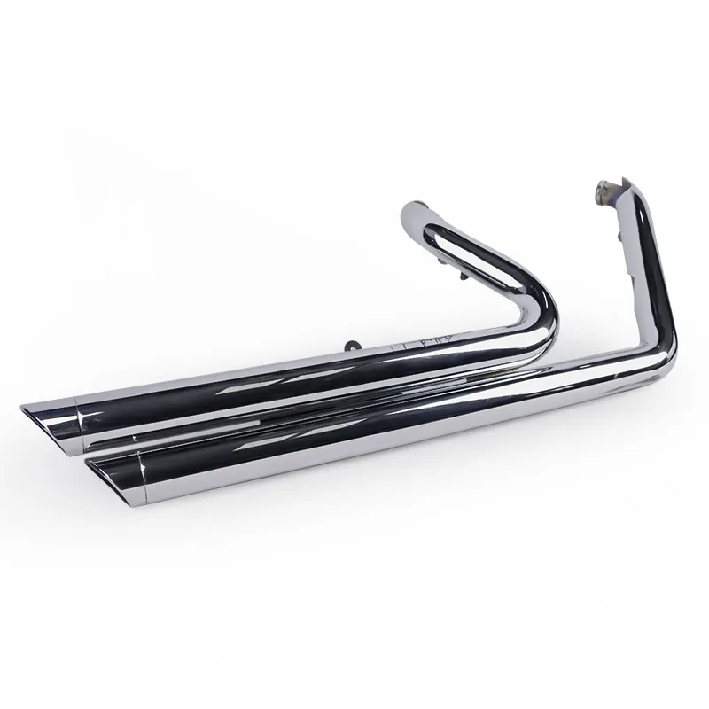 Complete 2-into-1 Exhaust Muffler for Harley Softail Low Rider Low ...