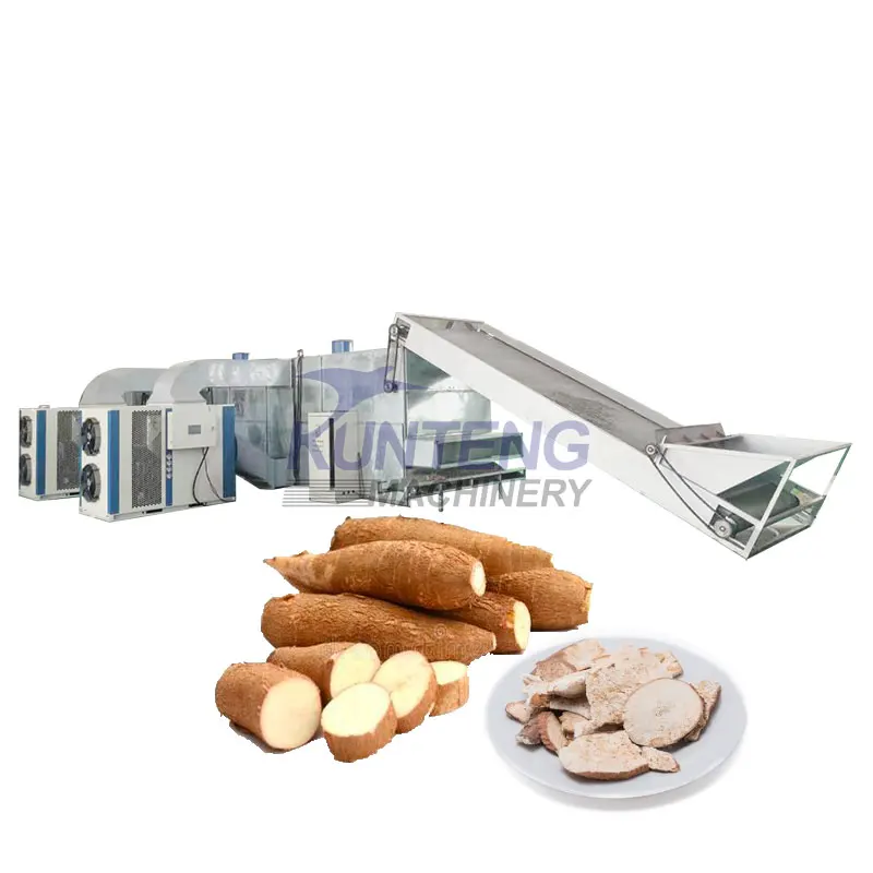 Automatic Root Vegetable Dryer Taro Konjac Cassava Drying Machine Dried ...