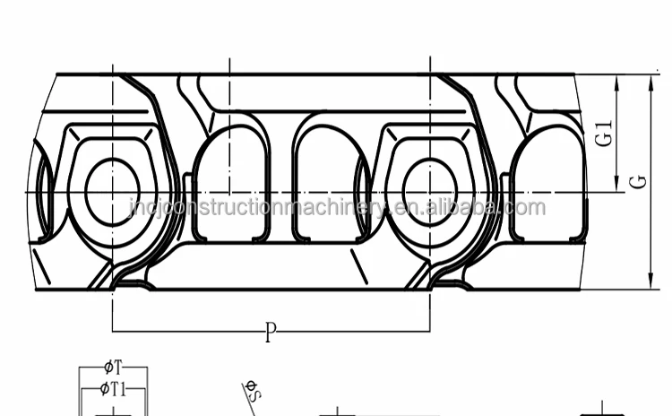 320d Track Link Assembly Track Shoe Assembly Machine Hitachi Track Link ...