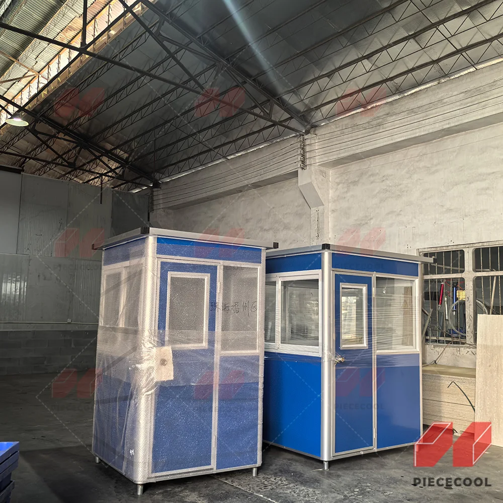 High Quality Fast-Construced Steel Security Guard Cabin Mobile Outdoor ...