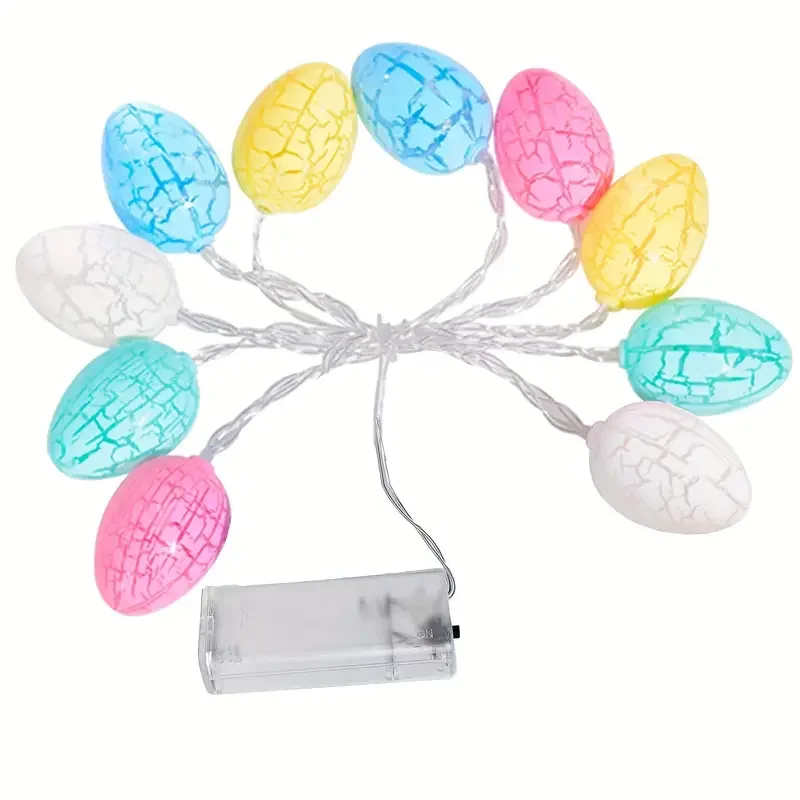 Battery-operated Led Egg Fairy String Lights Easter Party And Birthday Home Decor Decorative ...