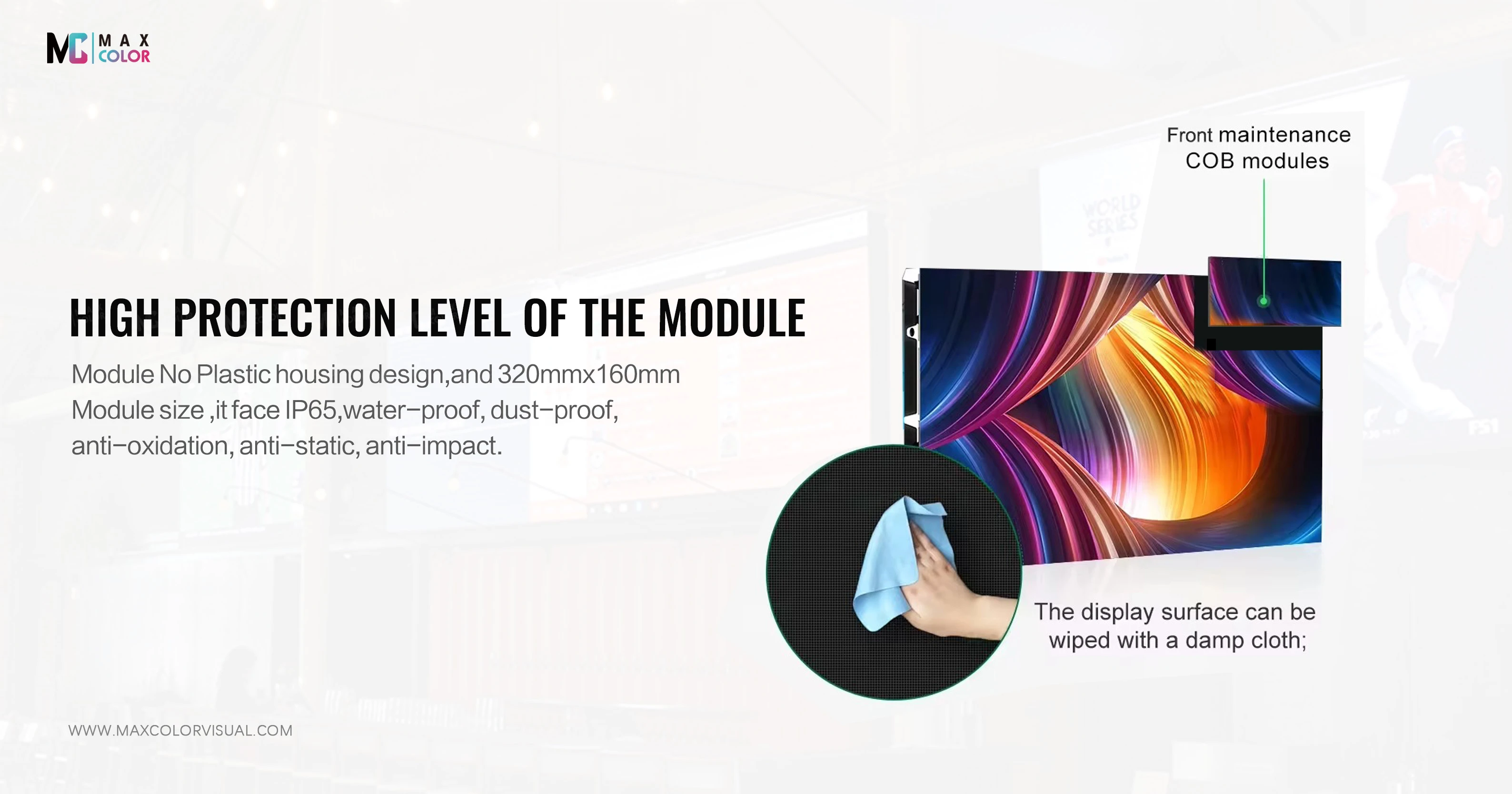 COB Indoor LED Video Wall Display - High Definition 4K