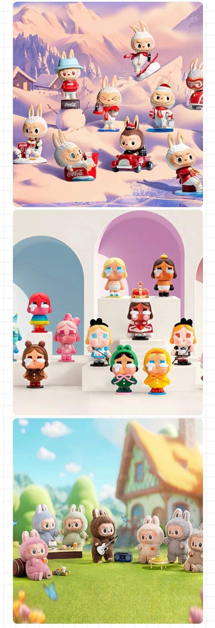 Labubu Popmart Original Monsters Macaron and Have a Seat Plush Toy ...