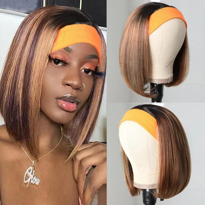 Wholesale Straight Short Peruvian 613 Blonde Bob Wig Lace Front ...
