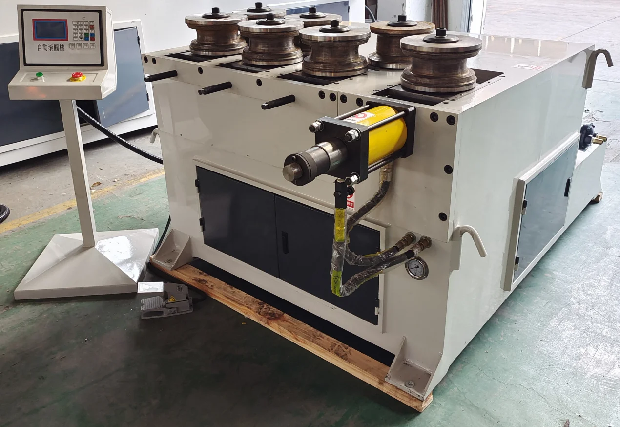 Hydraulic Wire Pipe Rolling Bending Machine Profile Rolling Machine ...