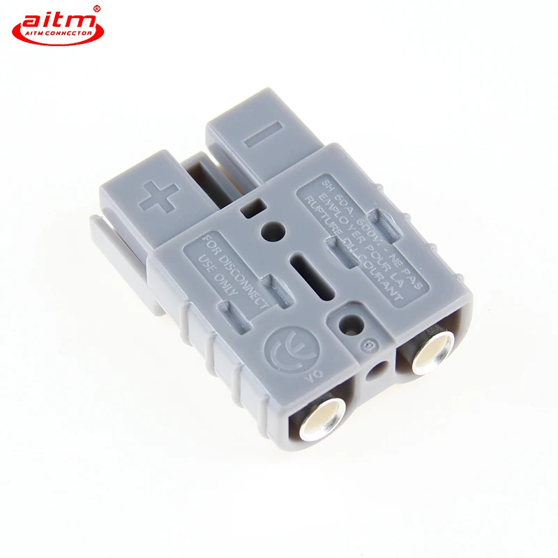 Hot Sale AITM 50A Connector 600V Grey Bipolar High Current Plug 50Amps ...