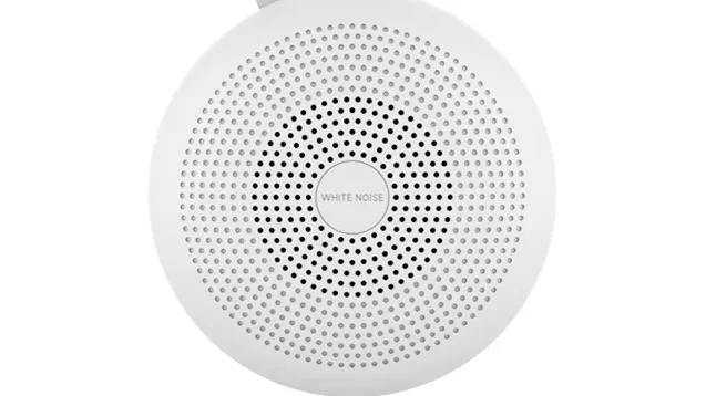 White Noise Baby Sound Machine Custom Soother Sleep Smart Night Light ...