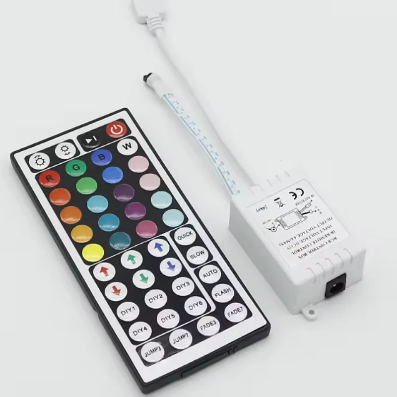 RGB controller 44keys 5V 12V 24V led RF wireless led light Monochrome ...