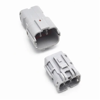 6 Pin Female Male Automotive Engine Wire Harness Waterproof Connector ...