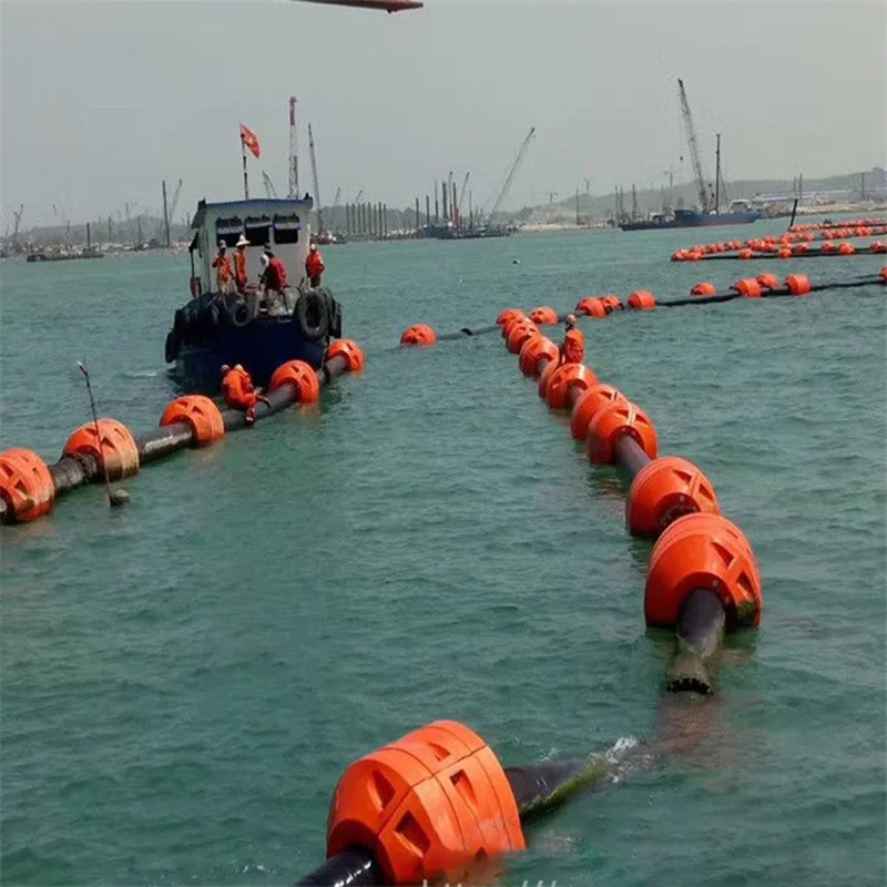 River Pollution Interception And Dredging Pipe Float,Marine Warning ...