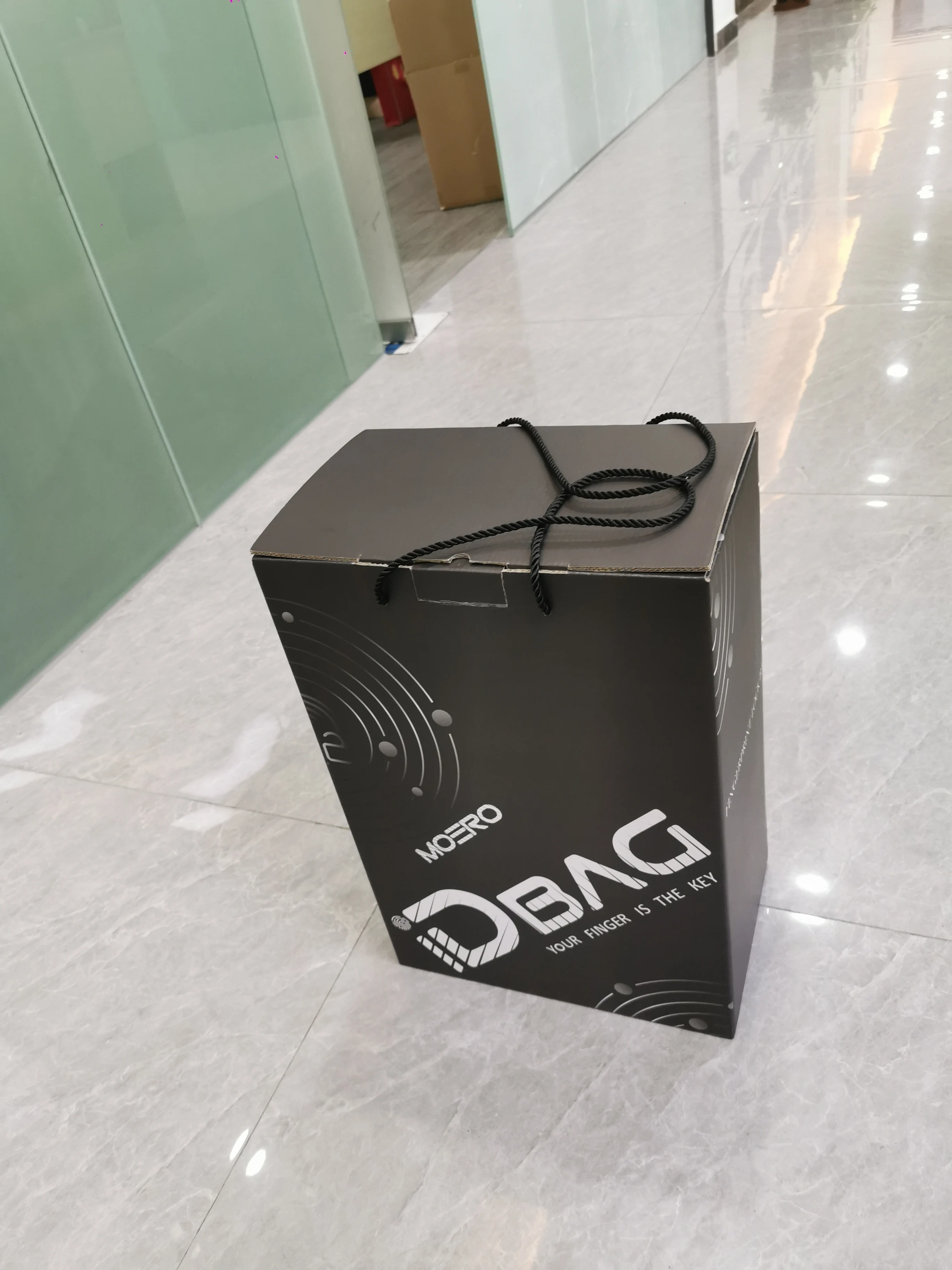 Fingerprint Lock Multi-function Genuine Leather Bag Smart Fingerprint ...