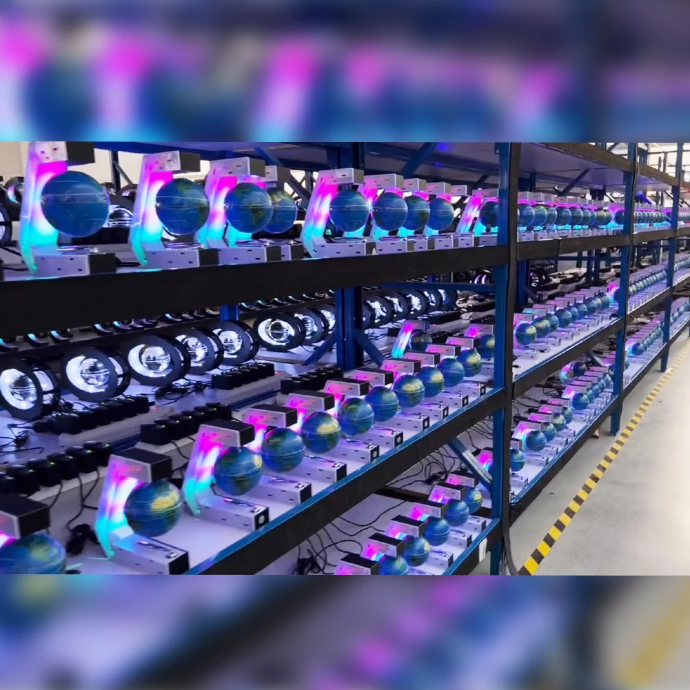 C Earth Map Globe - Levitating Globe Magnetic Floating Toy