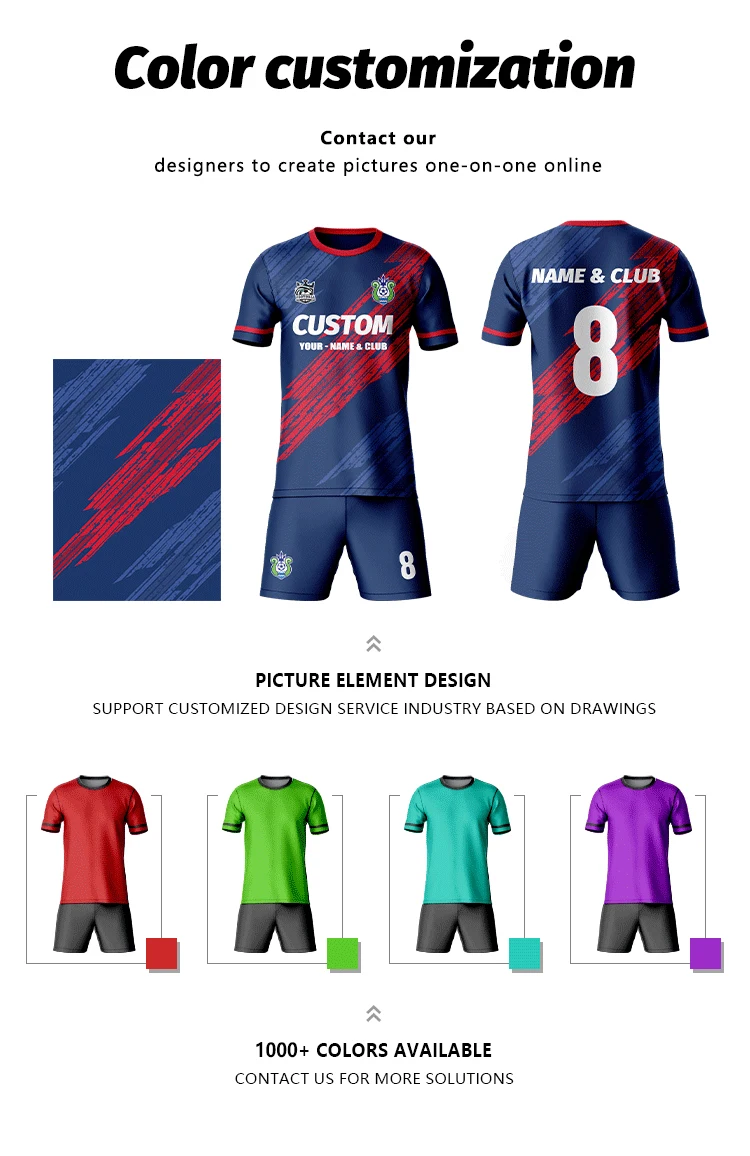 Promotional Cheap Sublimated Custom Soccer Shirt Uniform Football Club ...