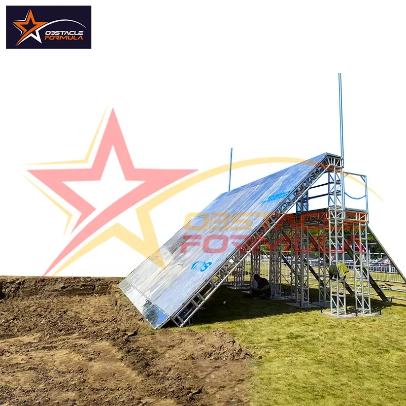 American Ninja Warrior Obstacle Course Outdoor Adult Climbing For Race ...