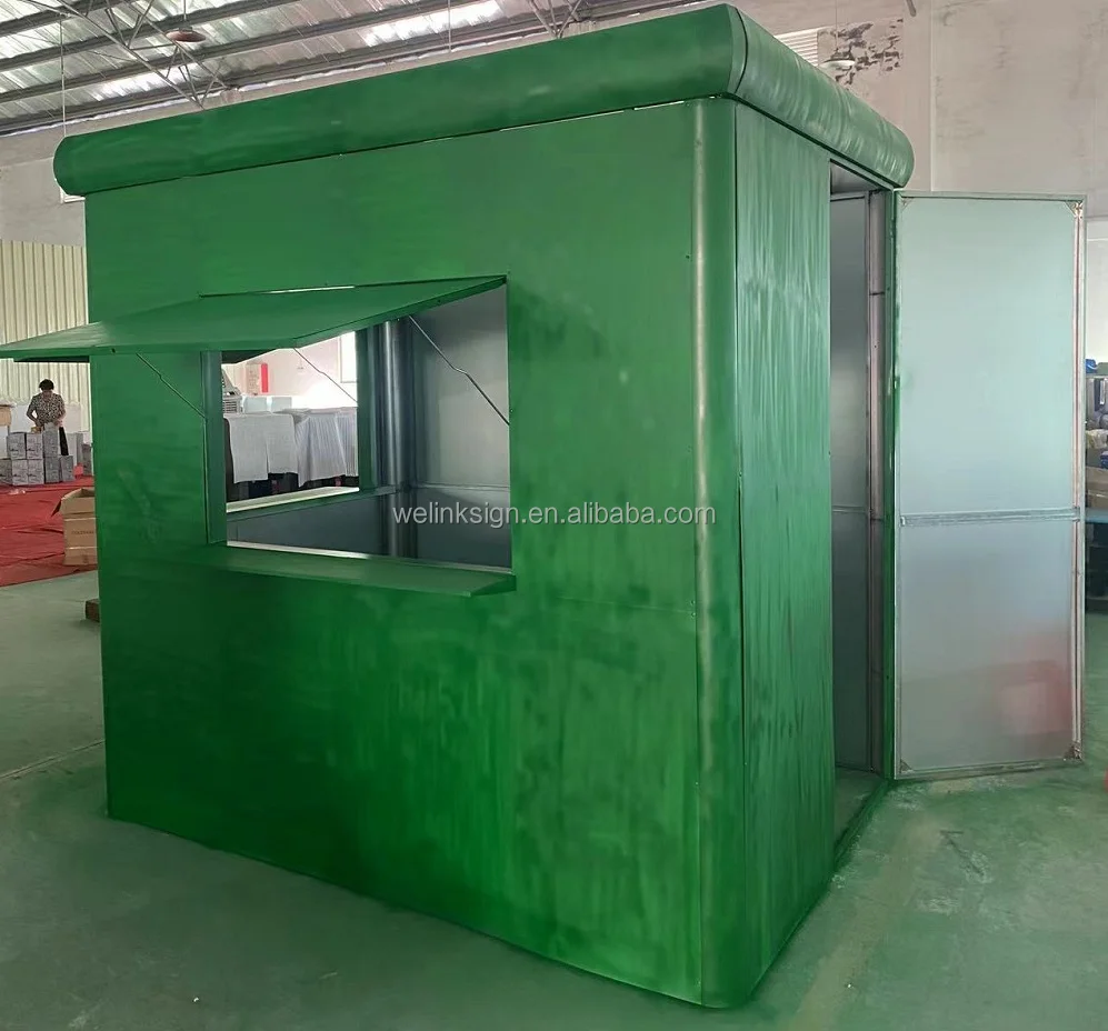 Indomie Outdoor Metallic Folding Food Kiosk - Fast Install