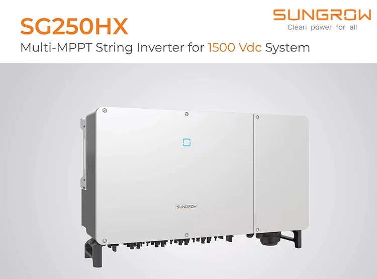 Sungrow SG250HX - Efficient 250KW Solar Inverter for Grid