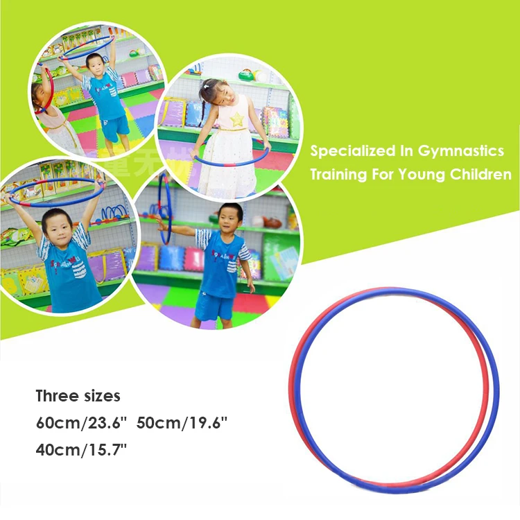 Cheap Metallic Rythamic Gymnastic Hula Fitness Ring Circle Hoops Toy ...