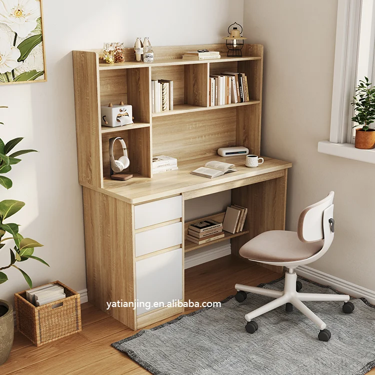 Simple Modern Home White Desk - Perfect for Small Spaces