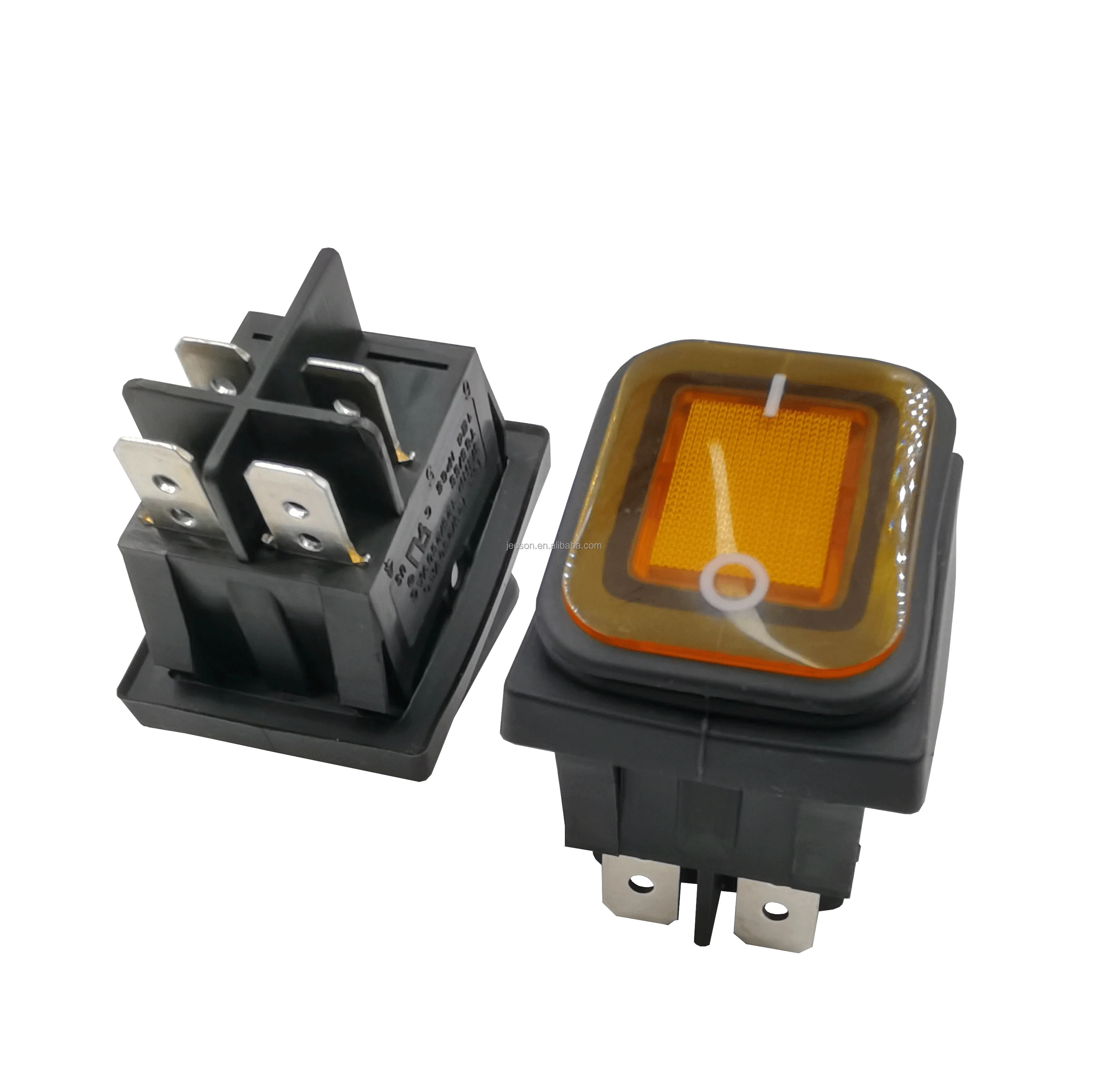 16a 250v Ac Square Boat Waterproof Rocker Switch For Electric ...