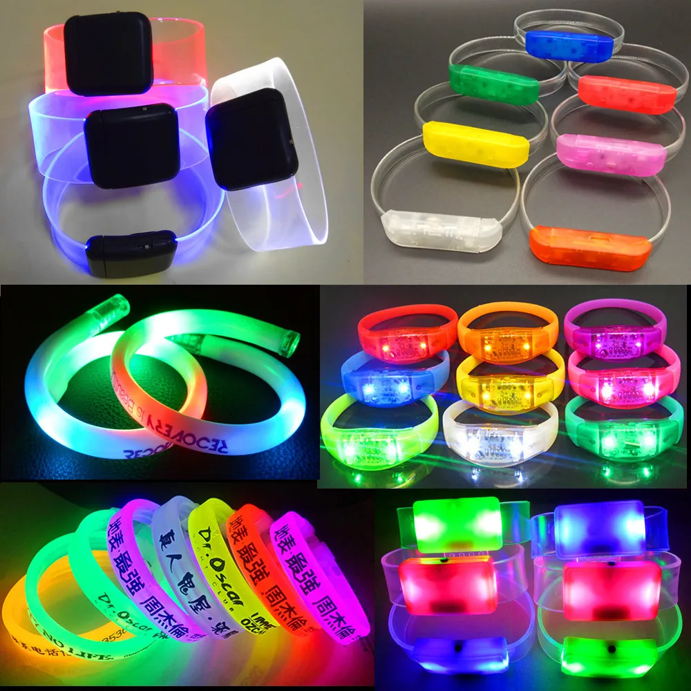 Led Party Wristbands for Events - Customizable & Fun