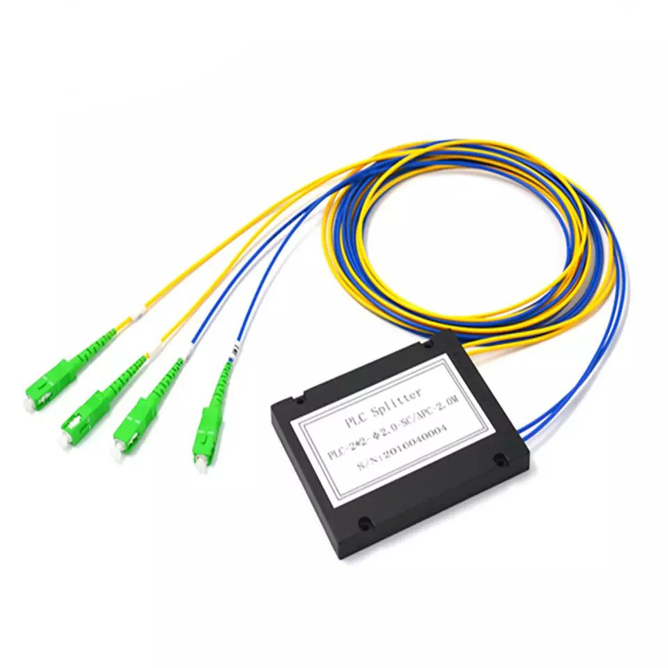 Gpon Splitter 2x2 Abs Module Fiber Optic Plc Splitter Sc/apc Connector ...