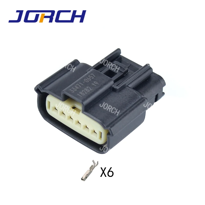 6 Pin Male Female Molex Mx150 Waterproof Sealed Auto Connector 33471 ...