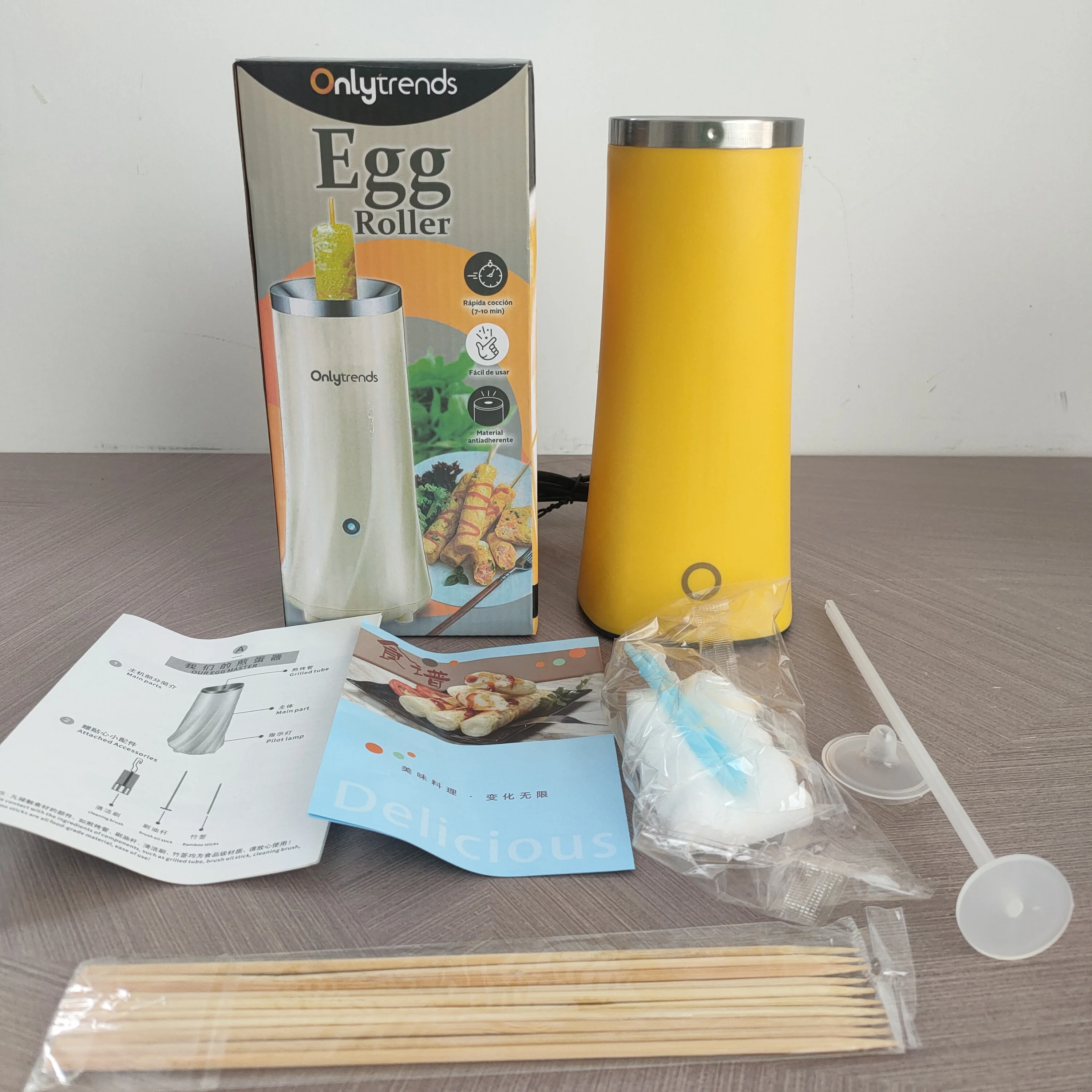 Manufactures Custom logo Electric Automatic Egg Roll Cooker Hands Free ...