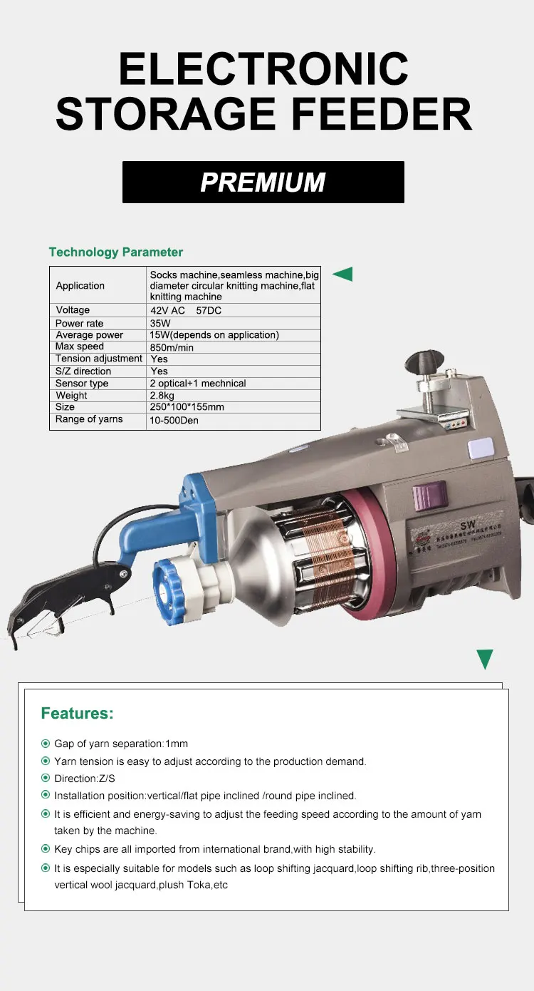 Memminger-iro Mpf20-l1 Yarn Feeder For Textile Machinery Oem