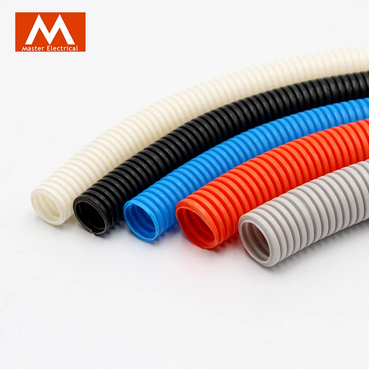 PVC FLEXIBLE CONDUIT Electrical pipe corrugated protect wire upvc ...