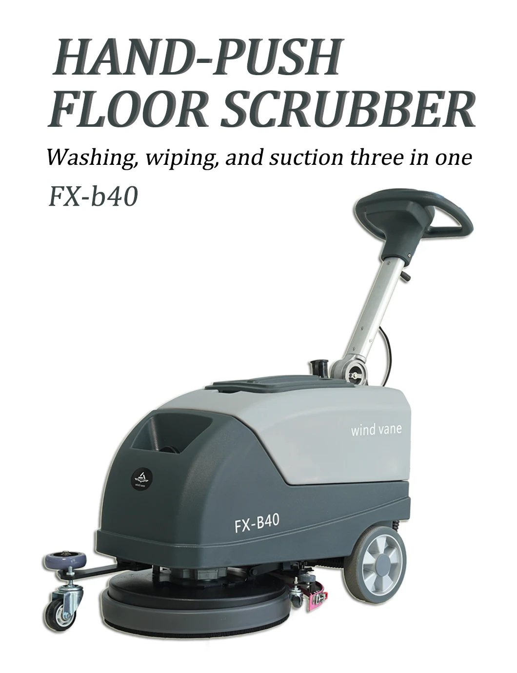 New Condition 24V Electric Mini Industrial Handheld Scraper Sweeper ...
