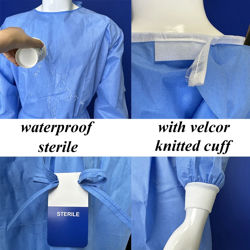 Alibaba.com: Custom disposable isolation gown, nonwoven medical ...