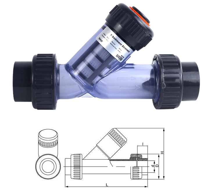 Dn15-dn80 Y Type Filter Sediment Strainers - Buy Y Sediment Strainers,Y ...