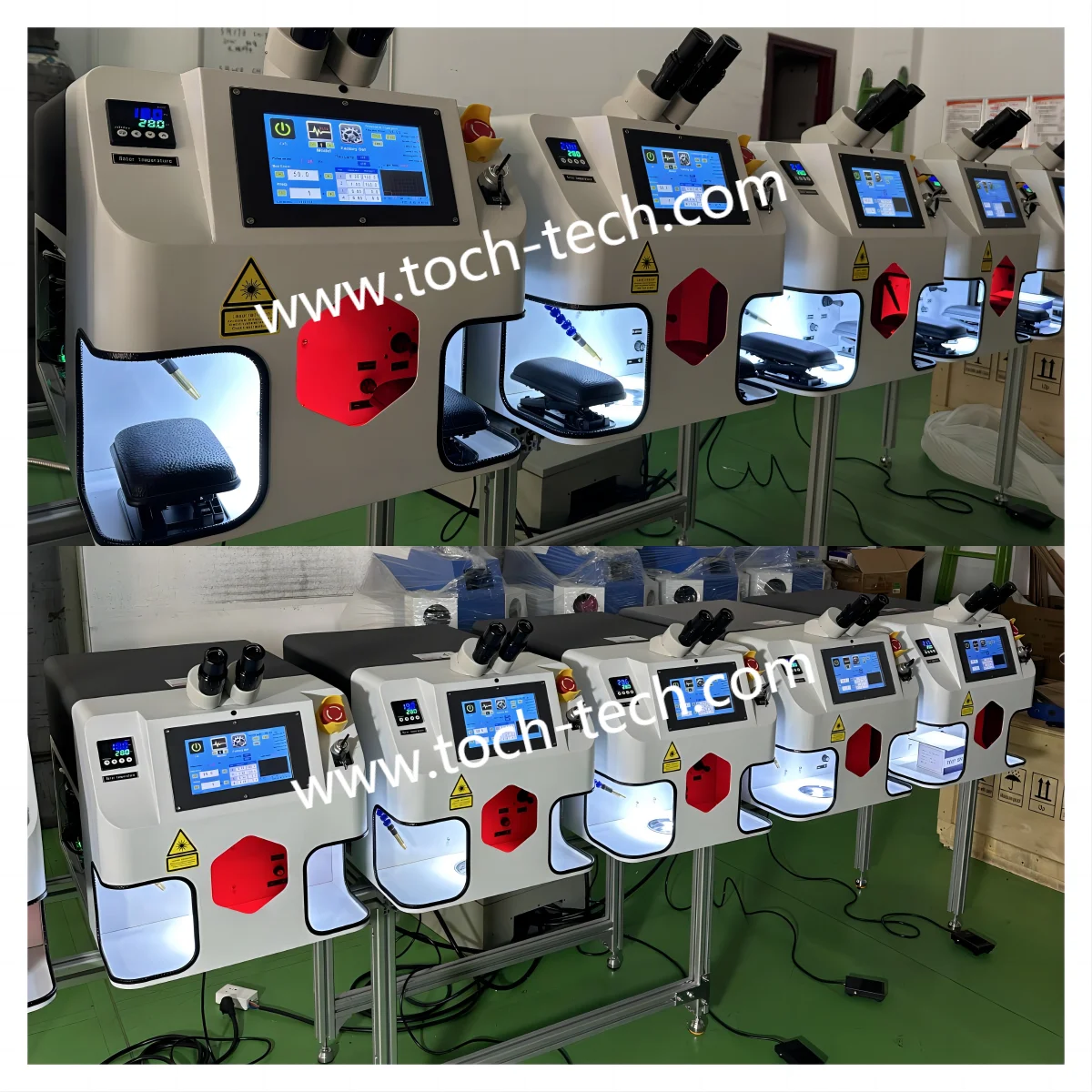 60w 100w 150w 200w Desktop Yag Laser Welder Gold Silver Jewelry Chain ...