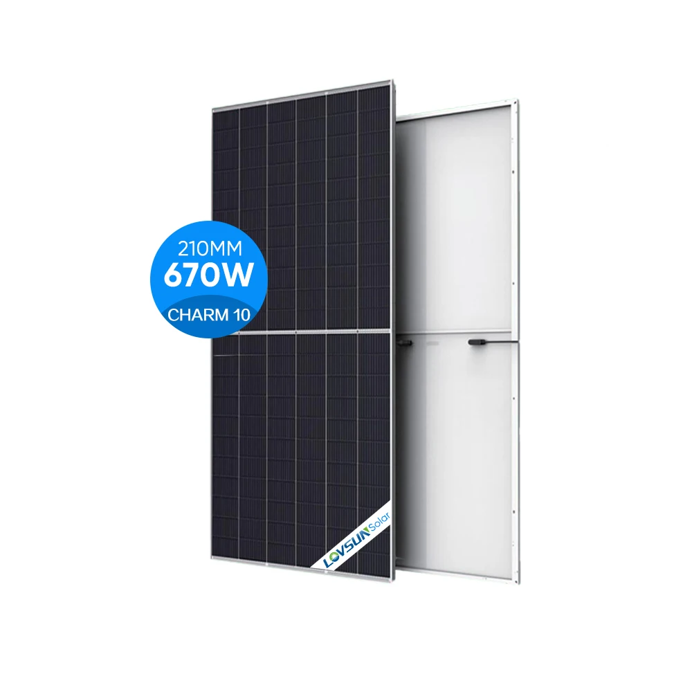 Higher Power Solar Panel Lovsun 650w 660w 670w Solar Panel For ...