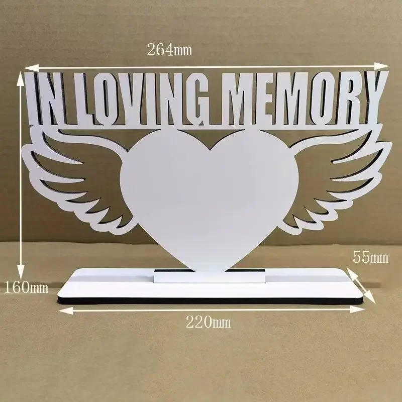 In Loving Memory Blanks Sublimation Mdf Wooden Photo Frame For ...