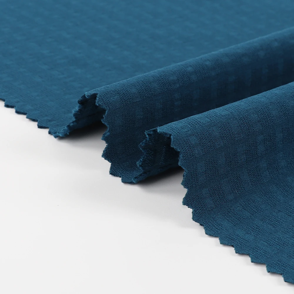 Eco-friendly 95%polyester 5%spandex Elastic Fabrics Wind Proof Brushed ...